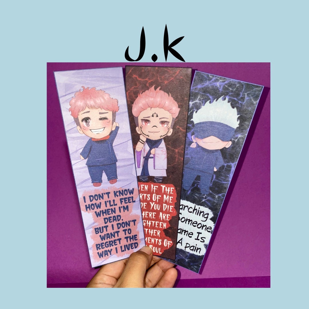 Chibi Anime2 Regular Bookmarks / Manga Bookmarks / Regular Bookmark - Etsy