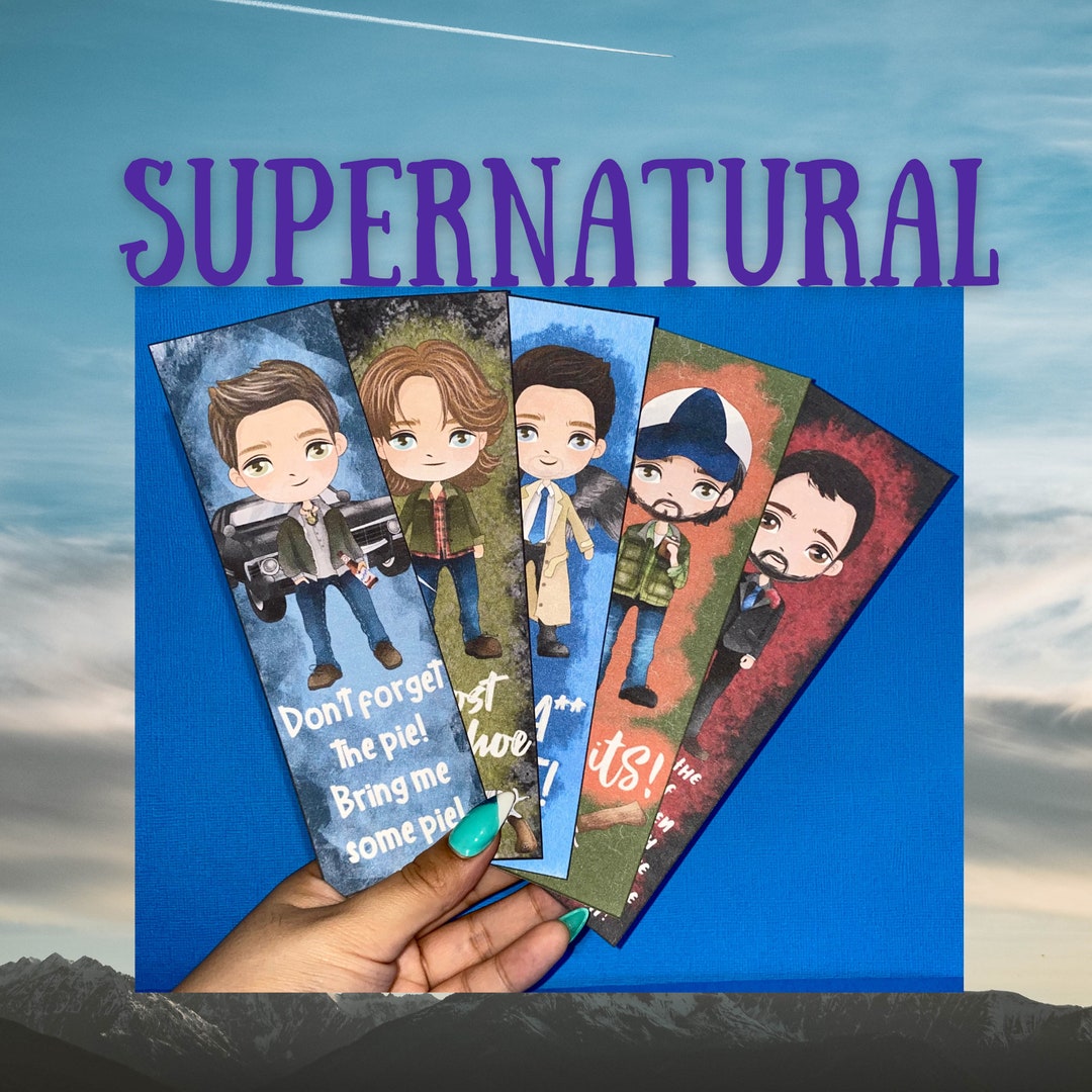 Supernatural Regular Bookmark / T.V Series Bookmark / Regular Bookmark ...