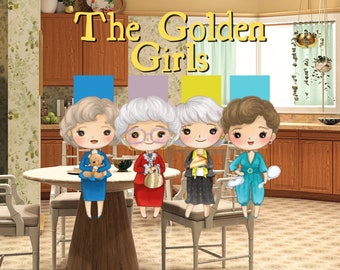 Golden Girls Inspired Bookmarks - Etsy