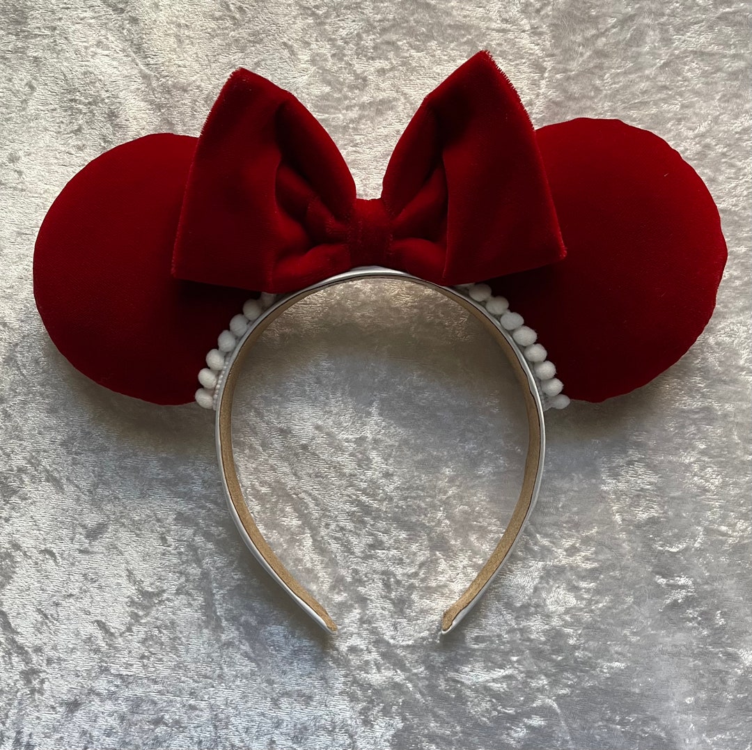Red Velvet Minnie Ears - Etsy