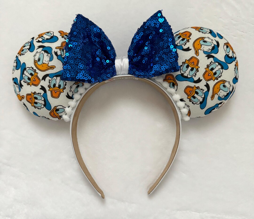 Donald Duck Ears - Etsy