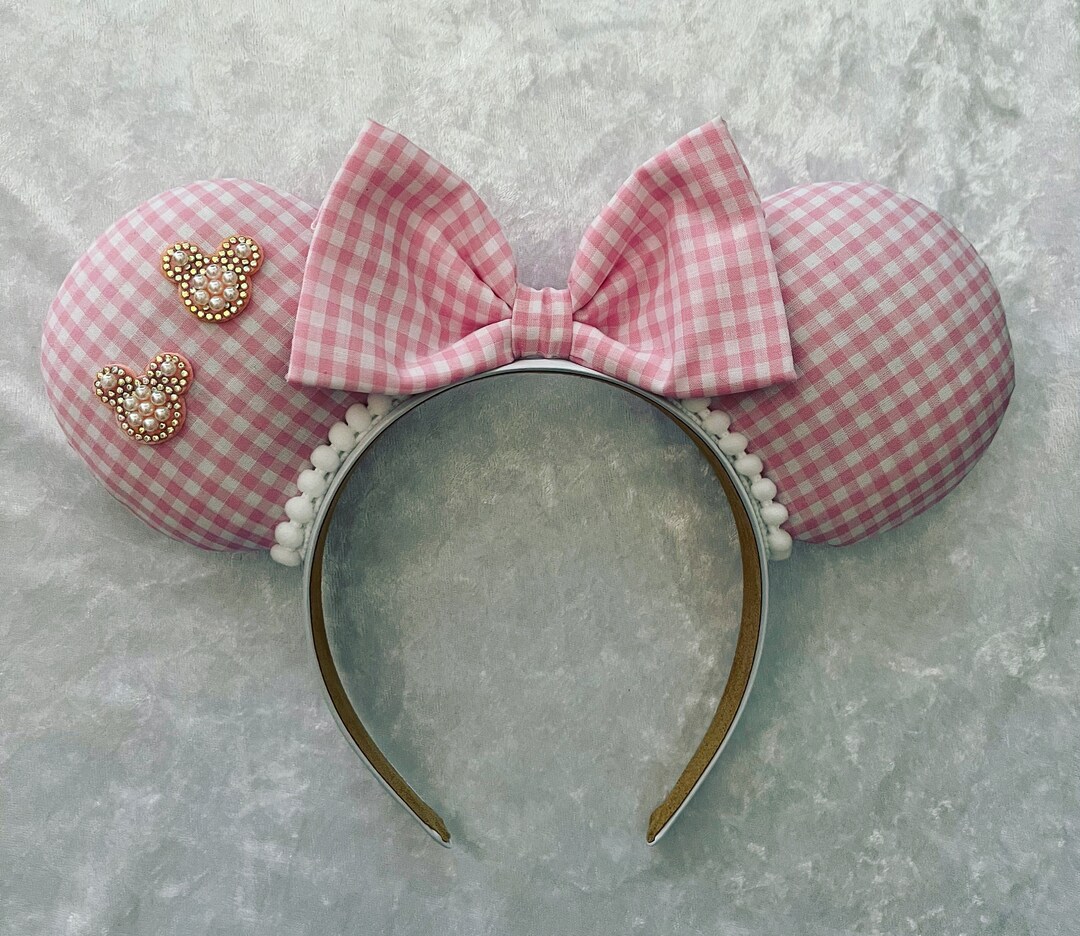 Pink Pearl Minnie Ears - Etsy