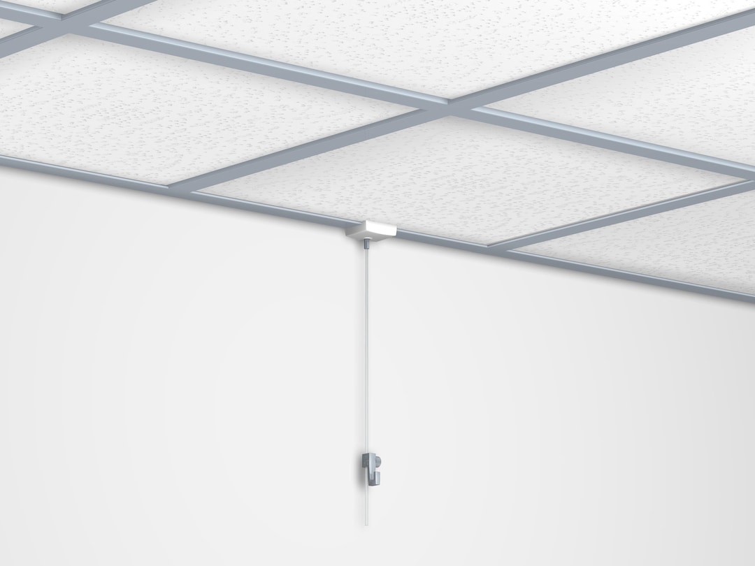 Drop Ceiling Clip Hanger for T-bar/grid Ceilings – Hang Signs ...