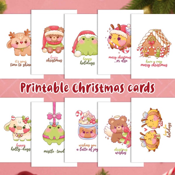 Cute Christmas Cards - Etsy