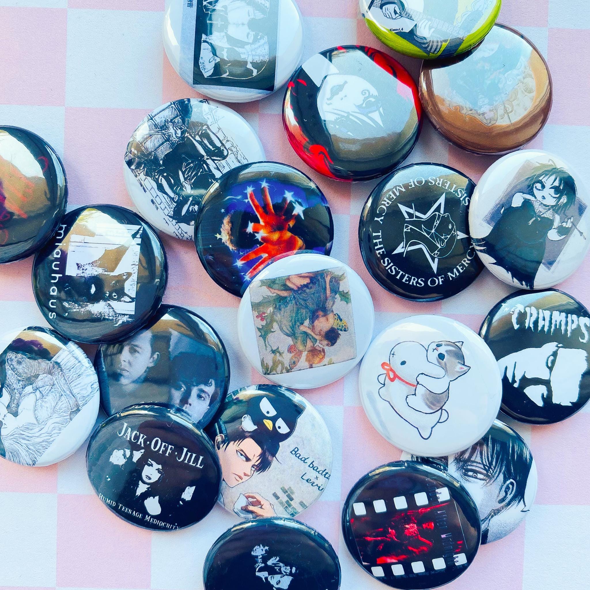 Custom Button Badges, Make Your Own Button Pin, Personalized 25mm 0.98 ...