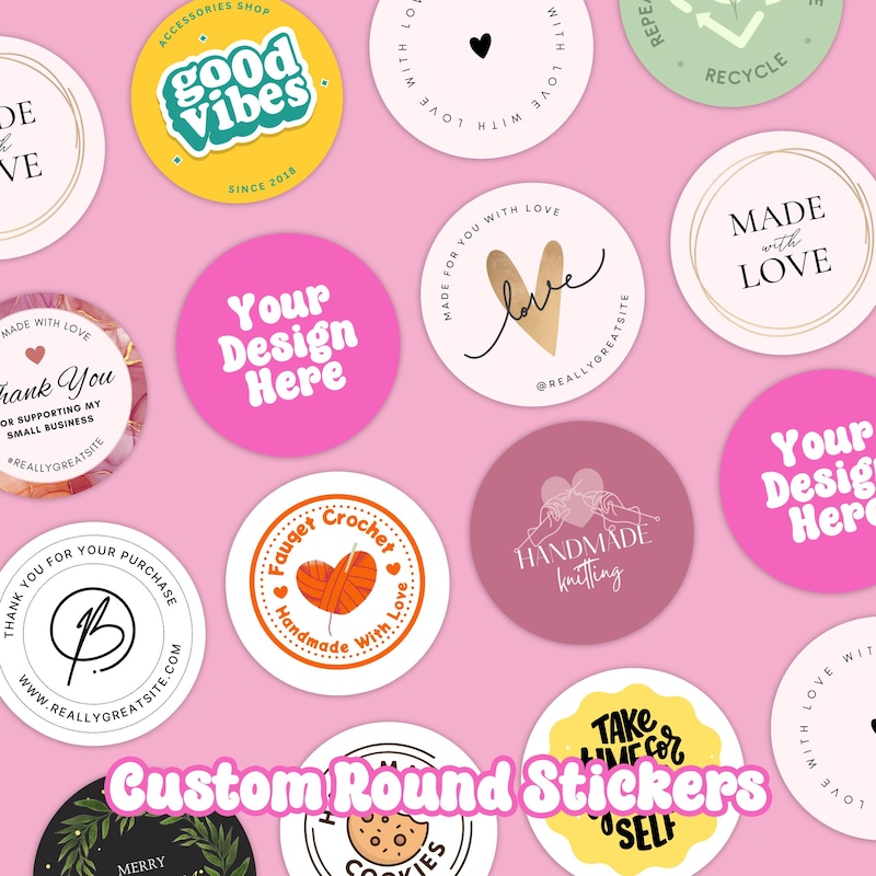 Small Custom Sticker - Etsy