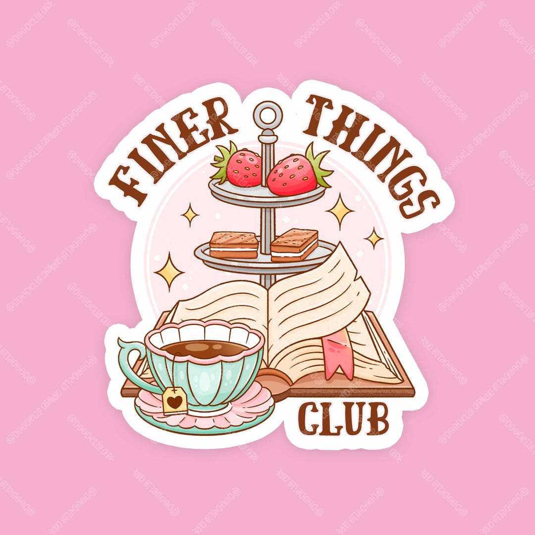 The Finer Things Club Sticker, the Office TV Show Dunder Mifflin Pam ...