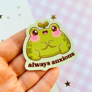 Sassy Frog Stickers, Rootin Tootin Cowboy, Always Anxious, Thicc Butt ...