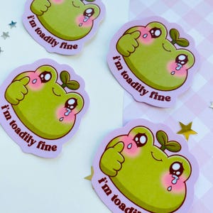 Sassy Frog Stickers, Rootin Tootin Cowboy, Always Anxious, Thicc Butt ...