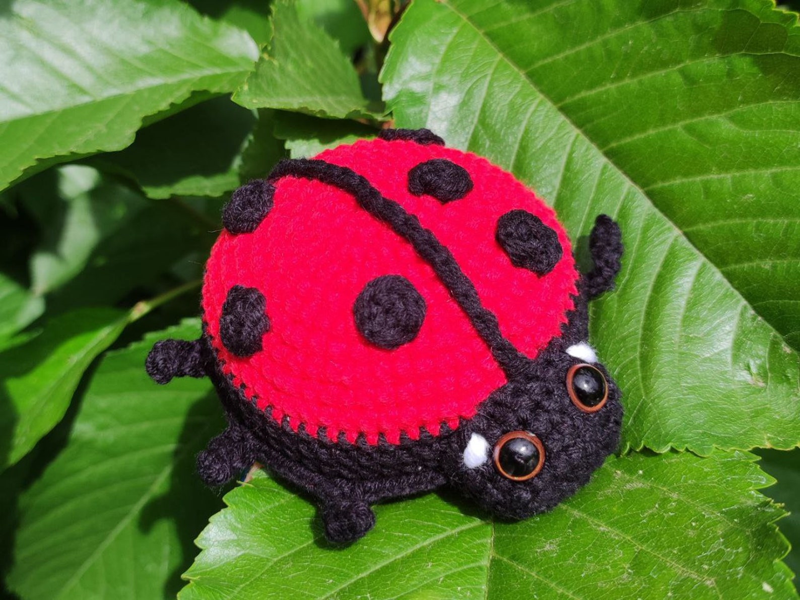 Ladybug Crochet Pattern, Amigurumi Litlle Ladybug Pattern, Cute Crochet ...