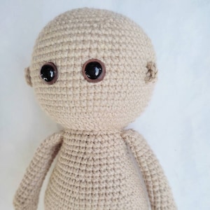 Crochet Doll Pattern, Basic Doll Body Pattern, Amigurumi Crochet Body ...