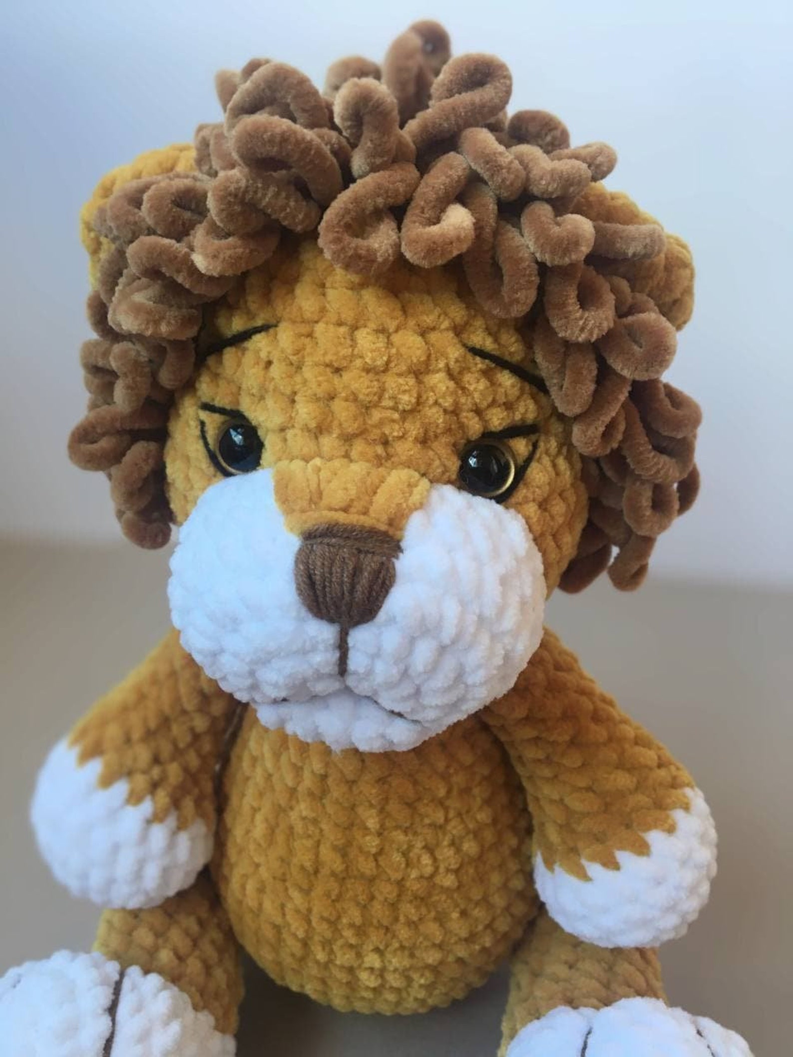 LION Crochet Pattern Stuffed Lion Amigurumi PDF Tutorial - Etsy