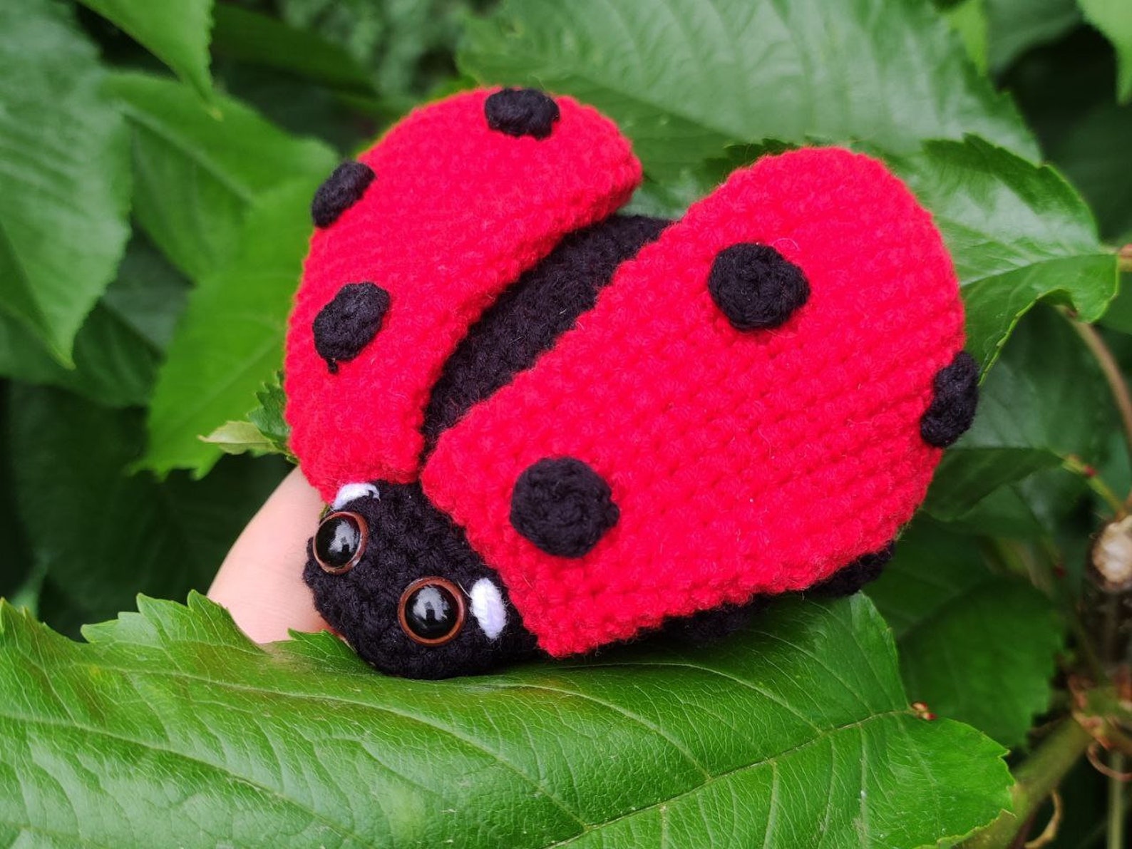 Ladybug Crochet Pattern, Amigurumi Litlle Ladybug Pattern, Cute Crochet ...