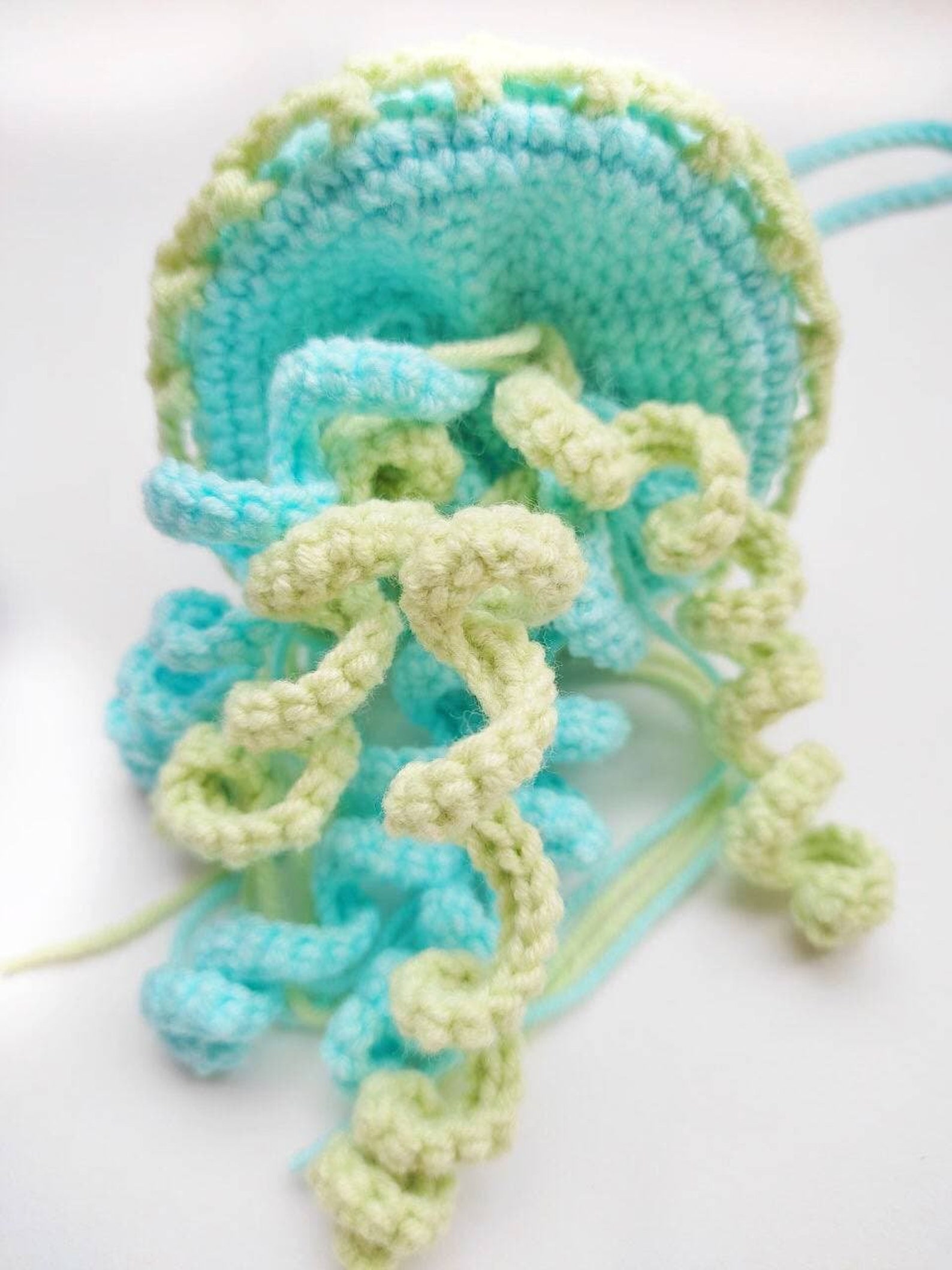 Amigurumi Jellyfish Crochet Pattern Jellyfish Baby Rattle PDF | Etsy