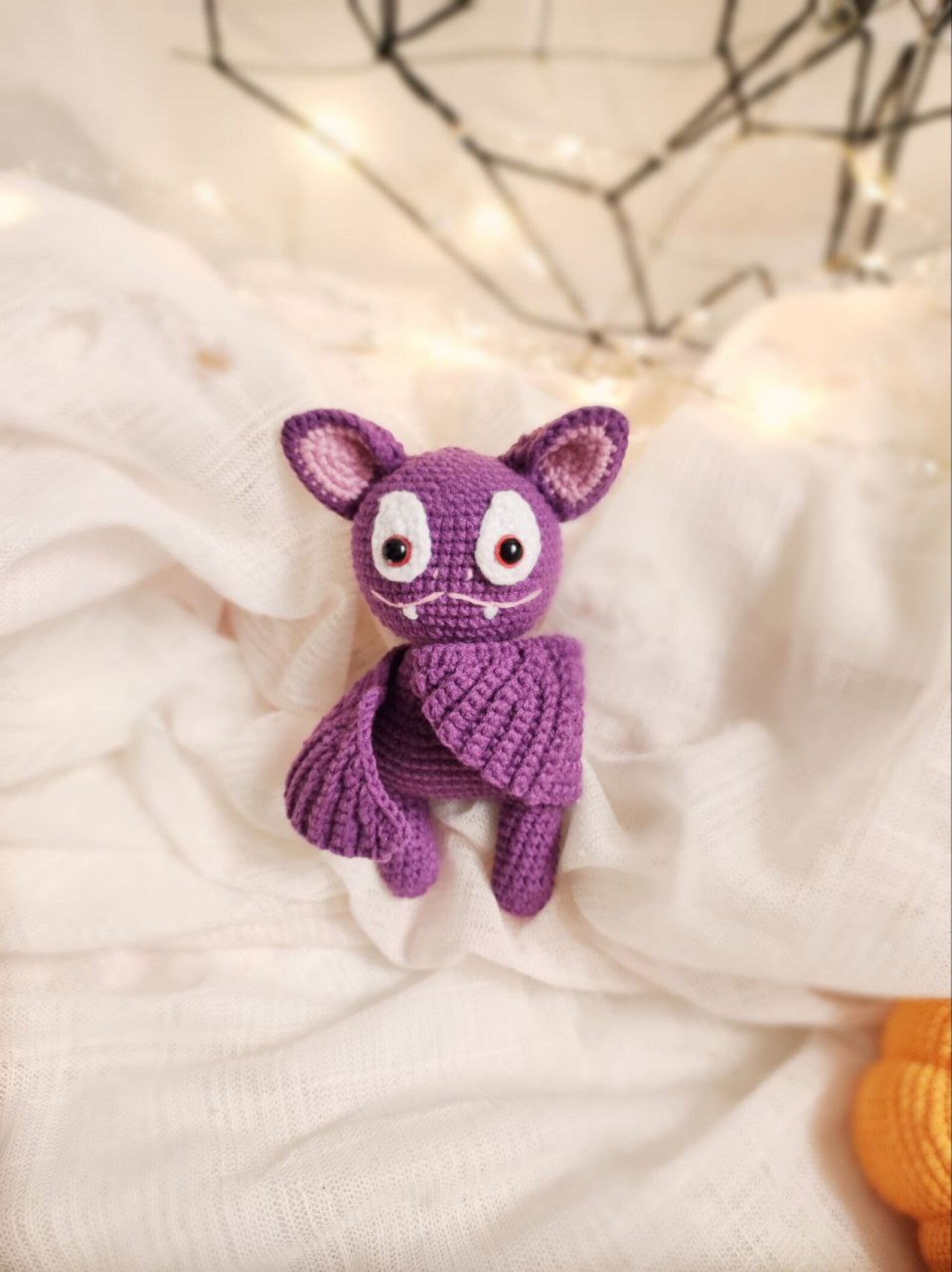 Bat Crochet Pattern, Amigurumi Bat Pattern, Baby Bat Pattern, Halloween ...