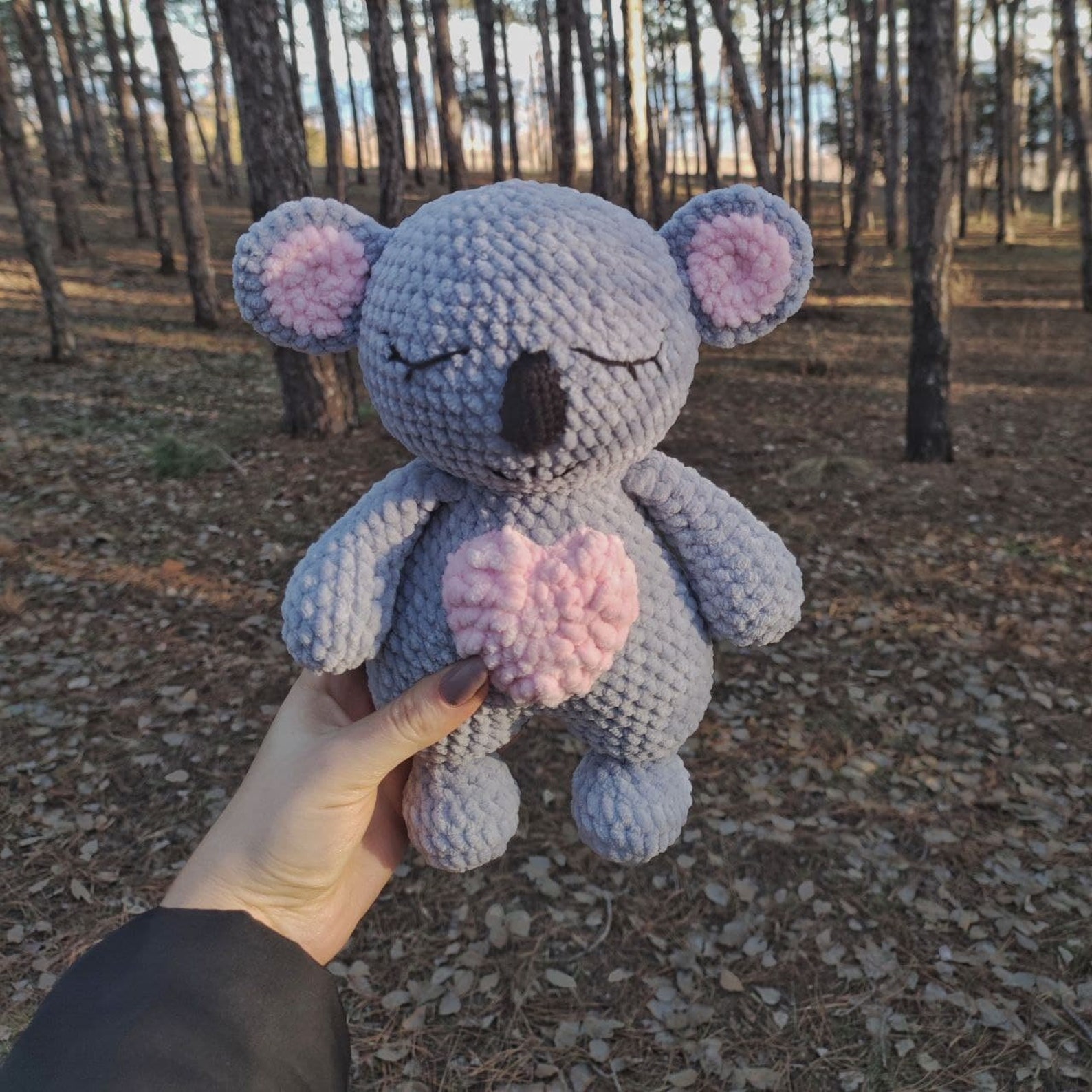 Koala Crochet Pattern Crocheted Koala Pattern Amigurumi | Etsy