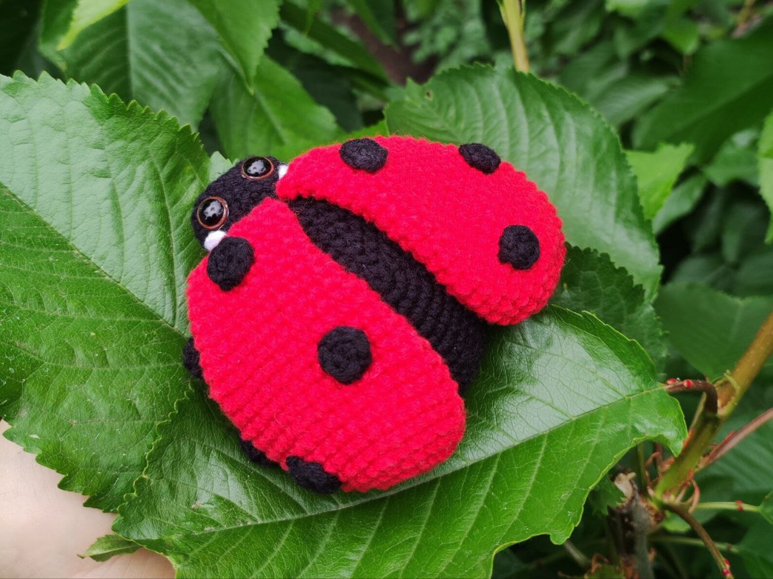 Ladybug Crochet Pattern, Amigurumi Litlle Ladybug Pattern, Cute Crochet ...