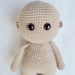 Crochet Doll Pattern, Basic Doll Body Pattern, Amigurumi Crochet Body ...