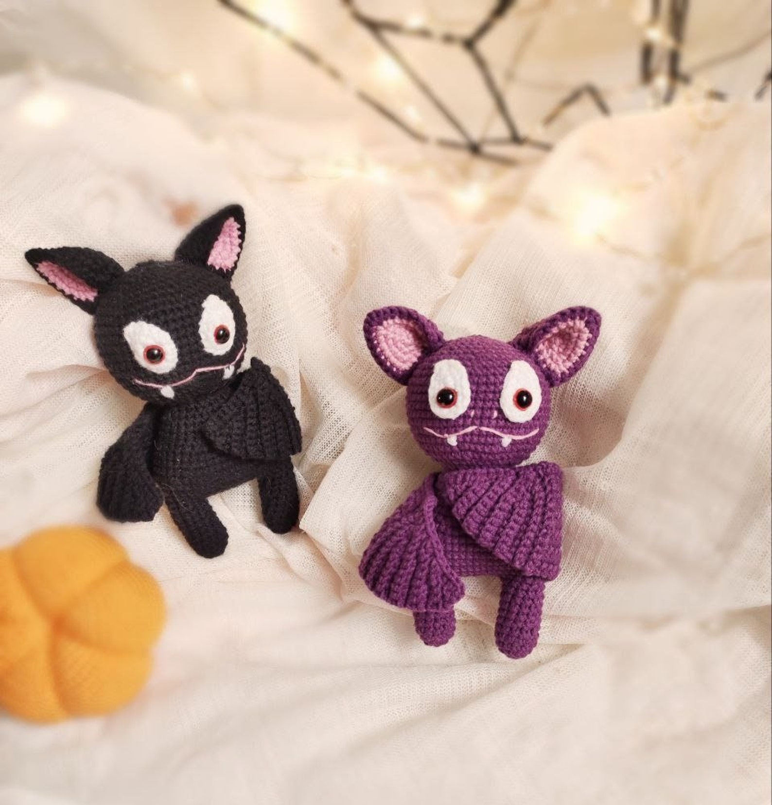 Bat Crochet Pattern, Amigurumi Bat Pattern, Baby Bat Pattern, Halloween ...