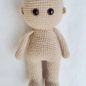 Crochet Doll Pattern, Basic Doll Body Pattern, Amigurumi Crochet Body ...