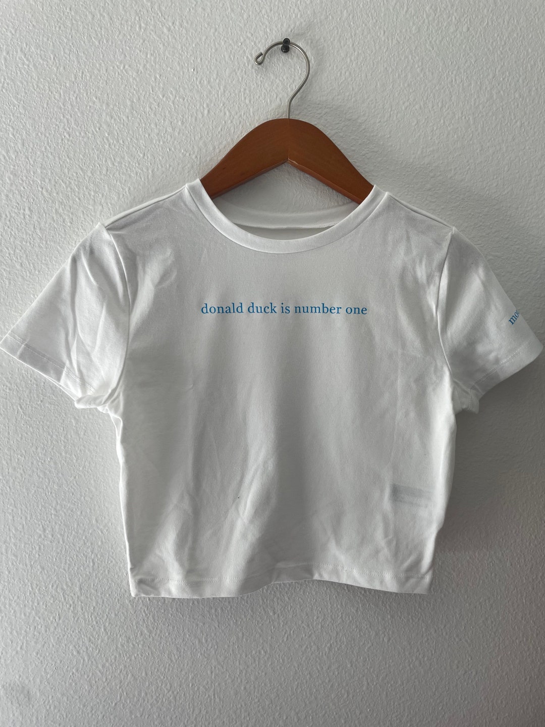 Donald Duck is Number One Shirt or Crop Top - Etsy