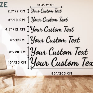 Personalized Metal Wall Art: Custom Quote, Logo, or Text - Etsy