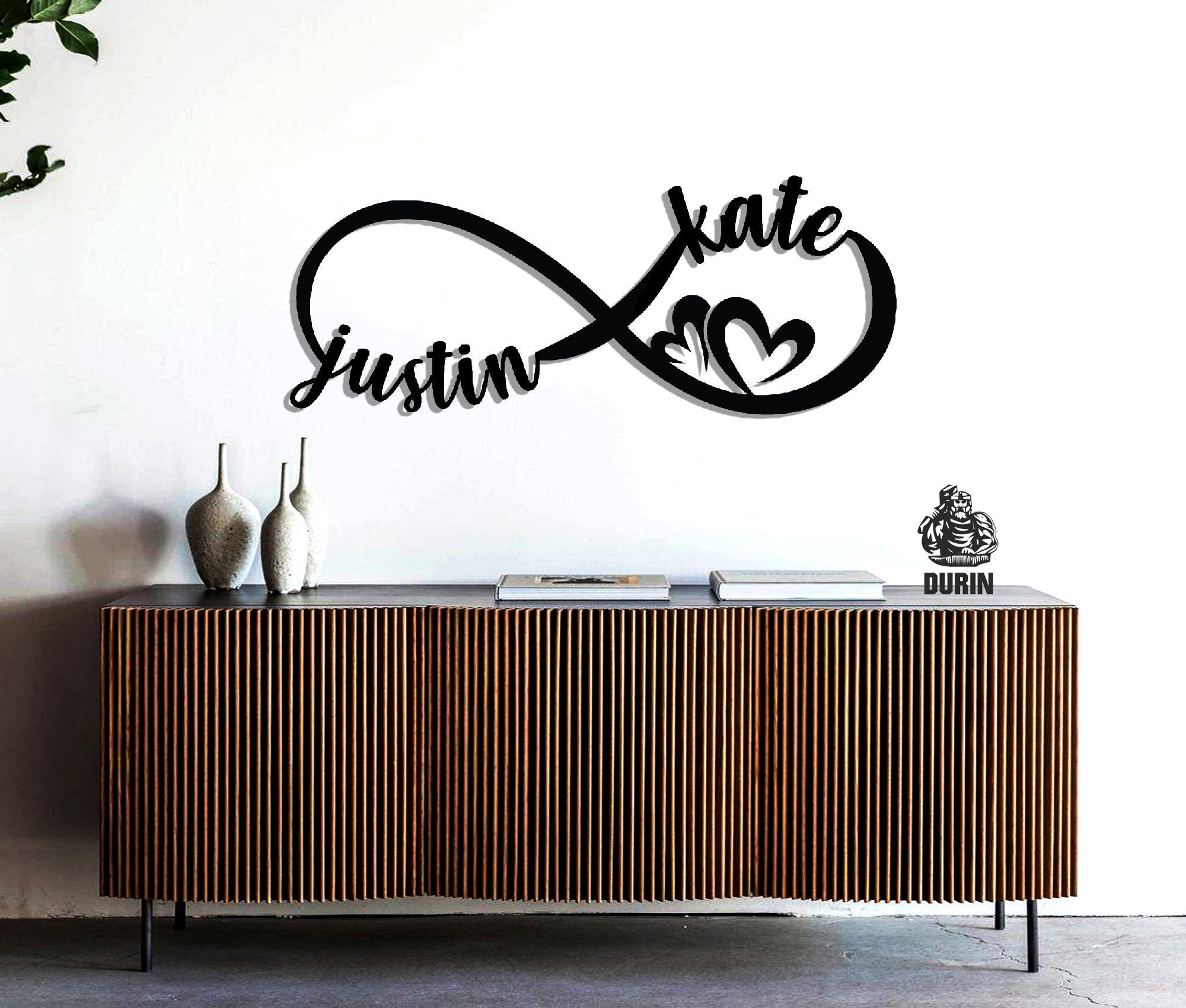 Infinity Sign Name Infinity Sign Containing Names Valentine | Etsy