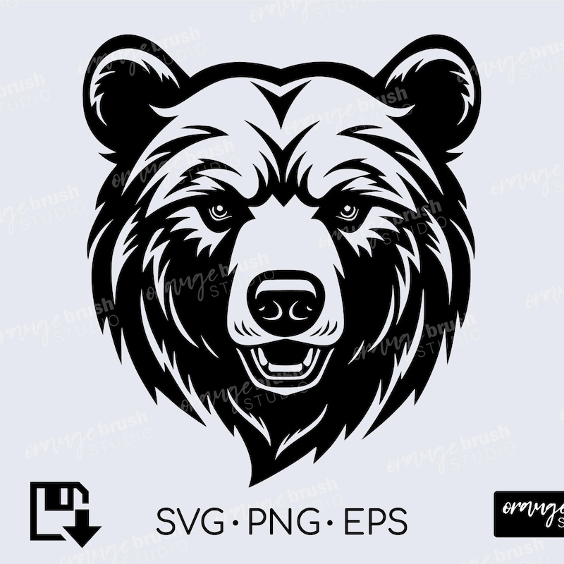 Bear Svg - Etsy