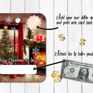 Christmas Money Card Bundle, Printable Gift Card Holder, Merry ...