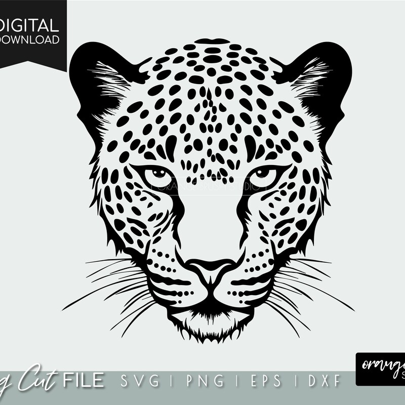 Leopard Svg - Etsy