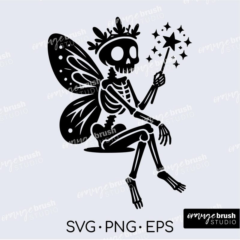Fairy Skeleton - Etsy