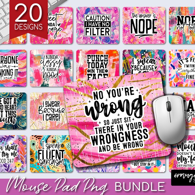 Funny Mouse Pad Design - Etsy