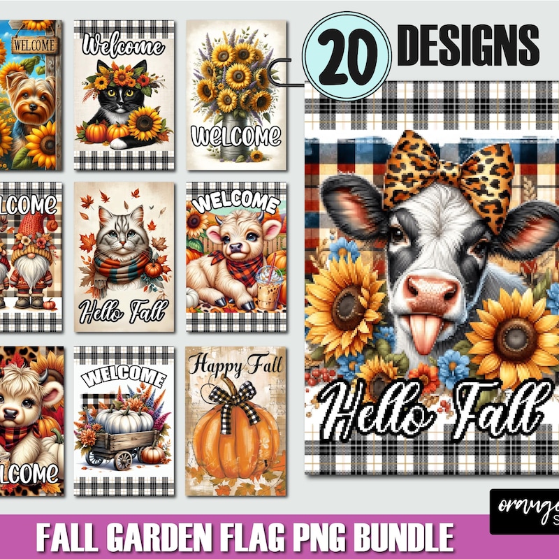 Garden Flag Svg - Etsy Canada
