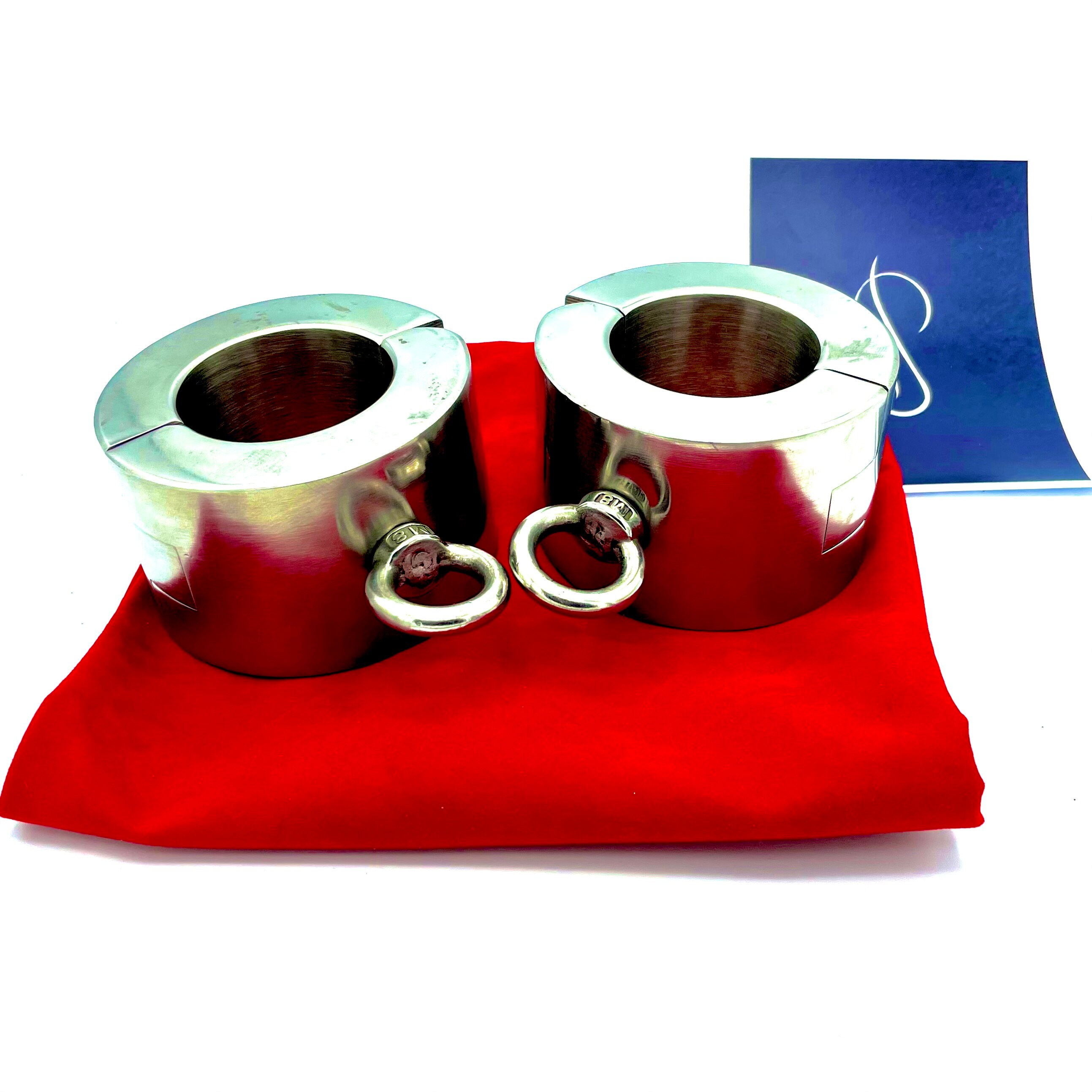 Ultra Heavy Leg Shackles No Chains the Ultimate Restraint | Etsy