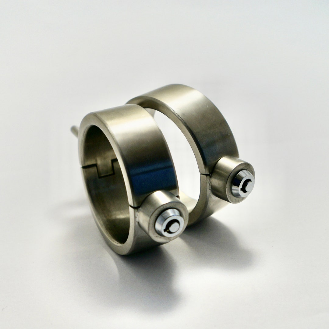 Quick Locking Handcuffs, Secure Fast Cuffs, Stainless Steel Bondage and ...