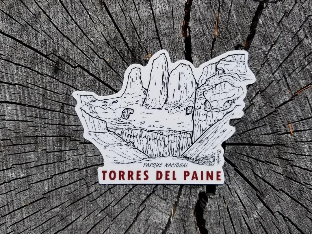 Torres Del Paine National Park | Patagonia | Sticker - Etsy