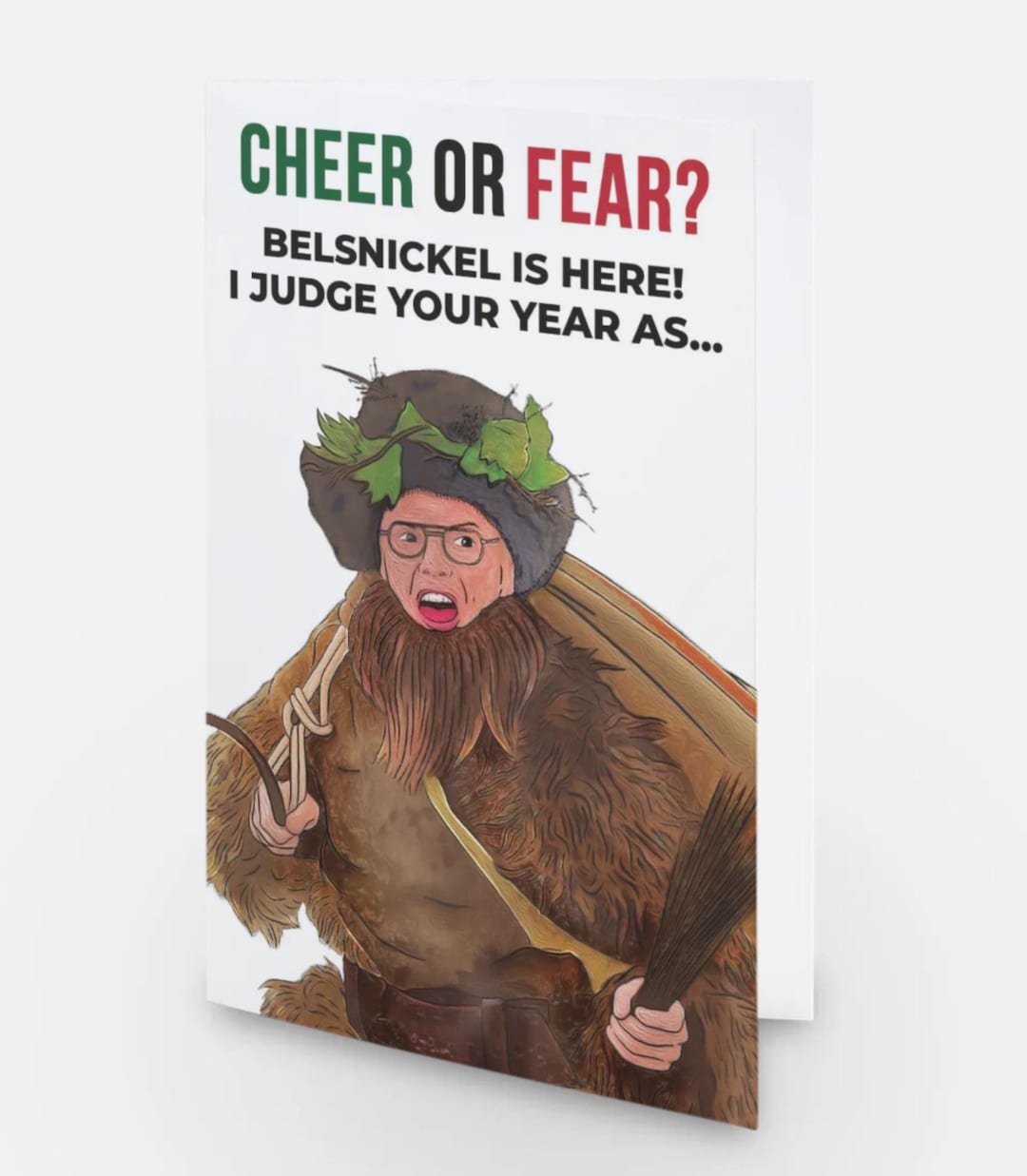 Belsnickel Christmas Card: the Office US Fan Gift | Impish or Admirable ...