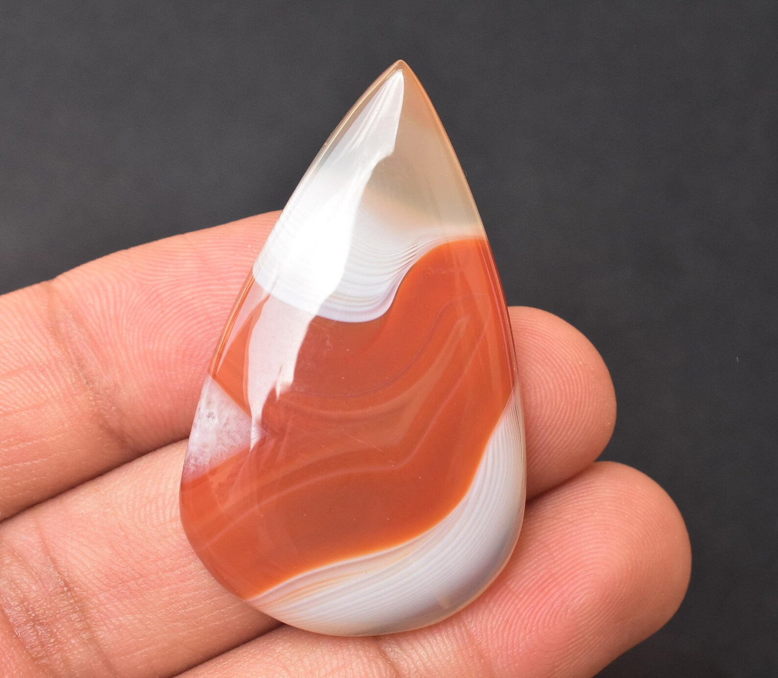 Natural Sardonyx Cabochon Top Quality Layered Corolin Sardonyx | Etsy