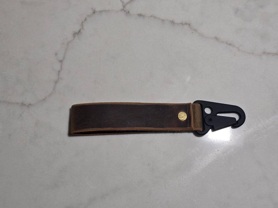 Leather Key Chain Strap - Etsy