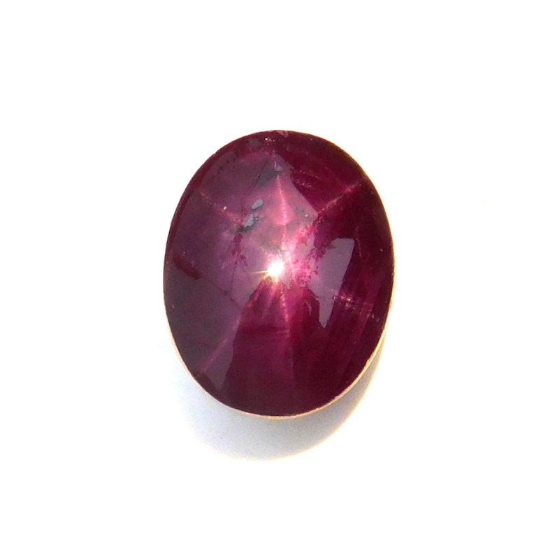 Pigeon Blood Star Ruby Cabochon, 2.10 Carat, Andhra Mines Gemstone - Etsy