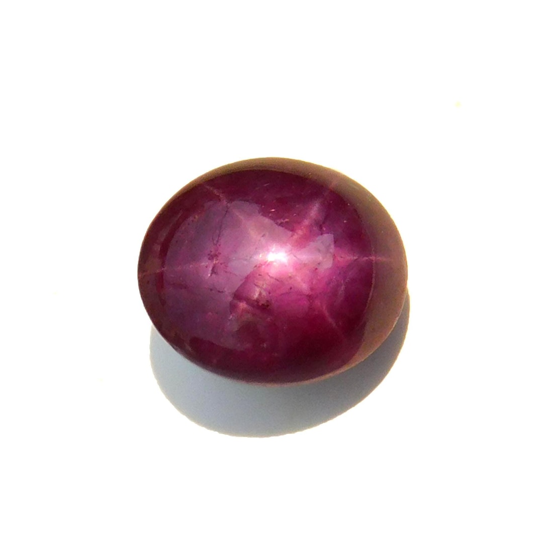 Attractive Pigeon Blood Star Ruby Cabochon,aaa Quality 6 Rays Star Ruby ...
