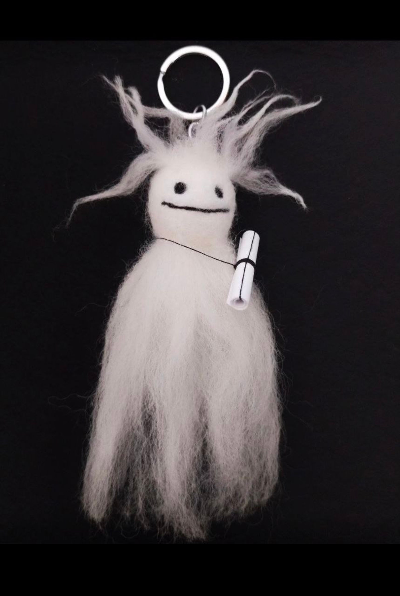 Woolen Ghost, Halloween Gift, Halloween Ghost, Amulet - Etsy