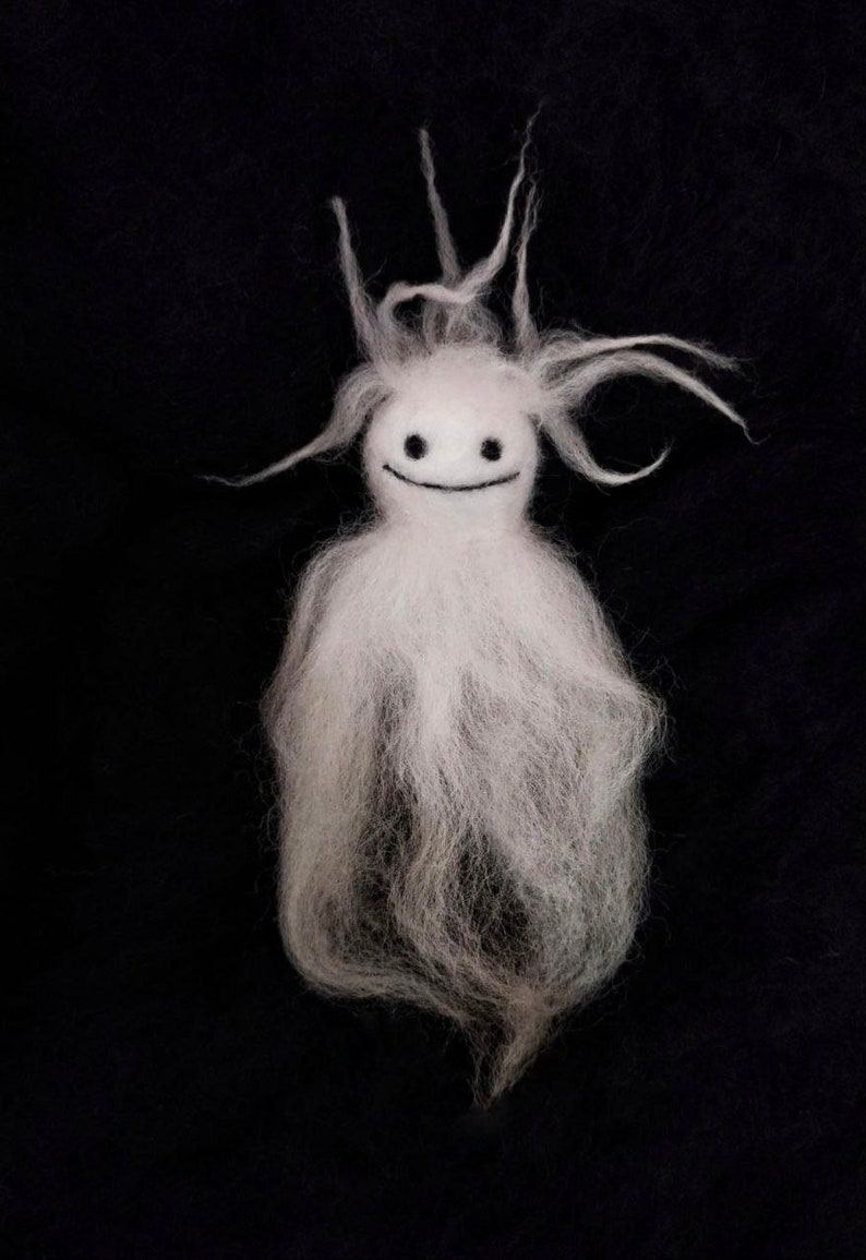 Woolen Ghost, Halloween Gift, Halloween Ghost, Amulet - Etsy