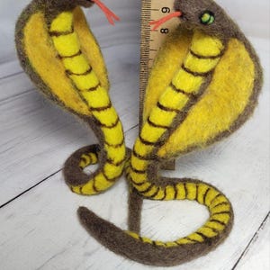 Snake, Felted Snake, Woolen Snake, Christmas Toy , New Year Snake, New ...