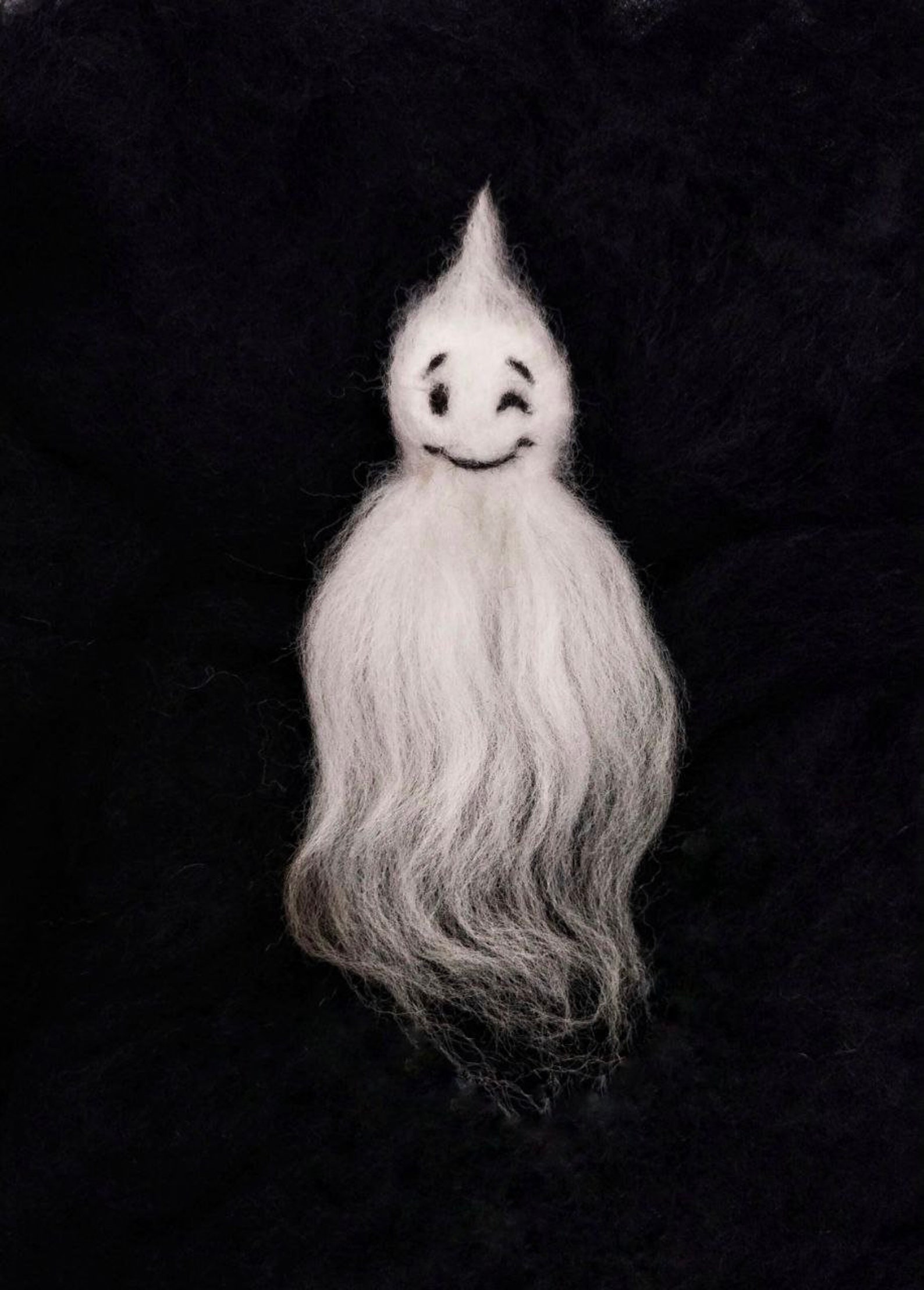 Woolen Ghost, Halloween Gift, Halloween Ghost, Amulet - Etsy