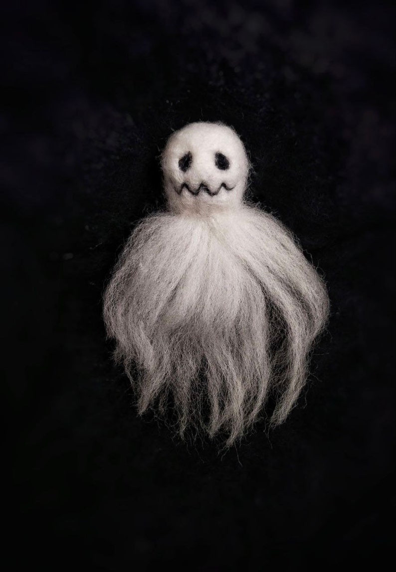 Woolen Ghost, Halloween Gift, Halloween Ghost, Amulet - Etsy