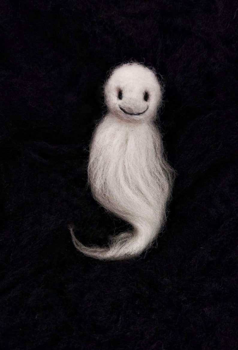 Woolen Ghost, Halloween Gift, Halloween Ghost, Amulet - Etsy