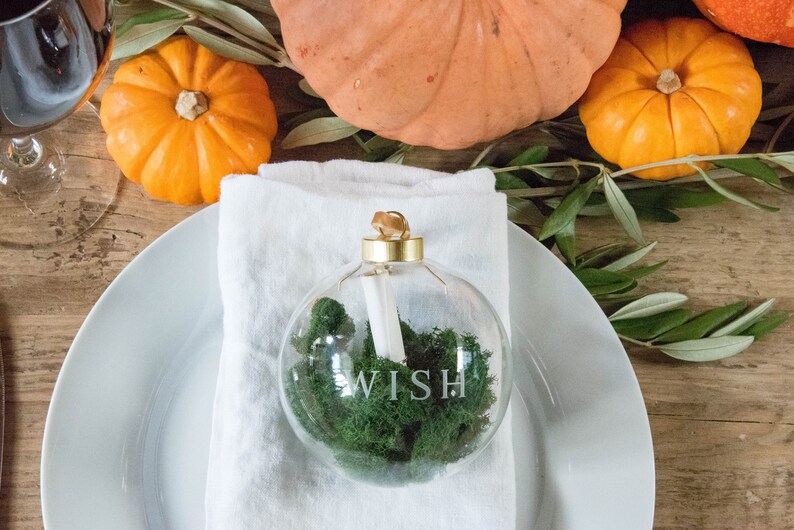 The Wish Project Etched Ornament - Etsy