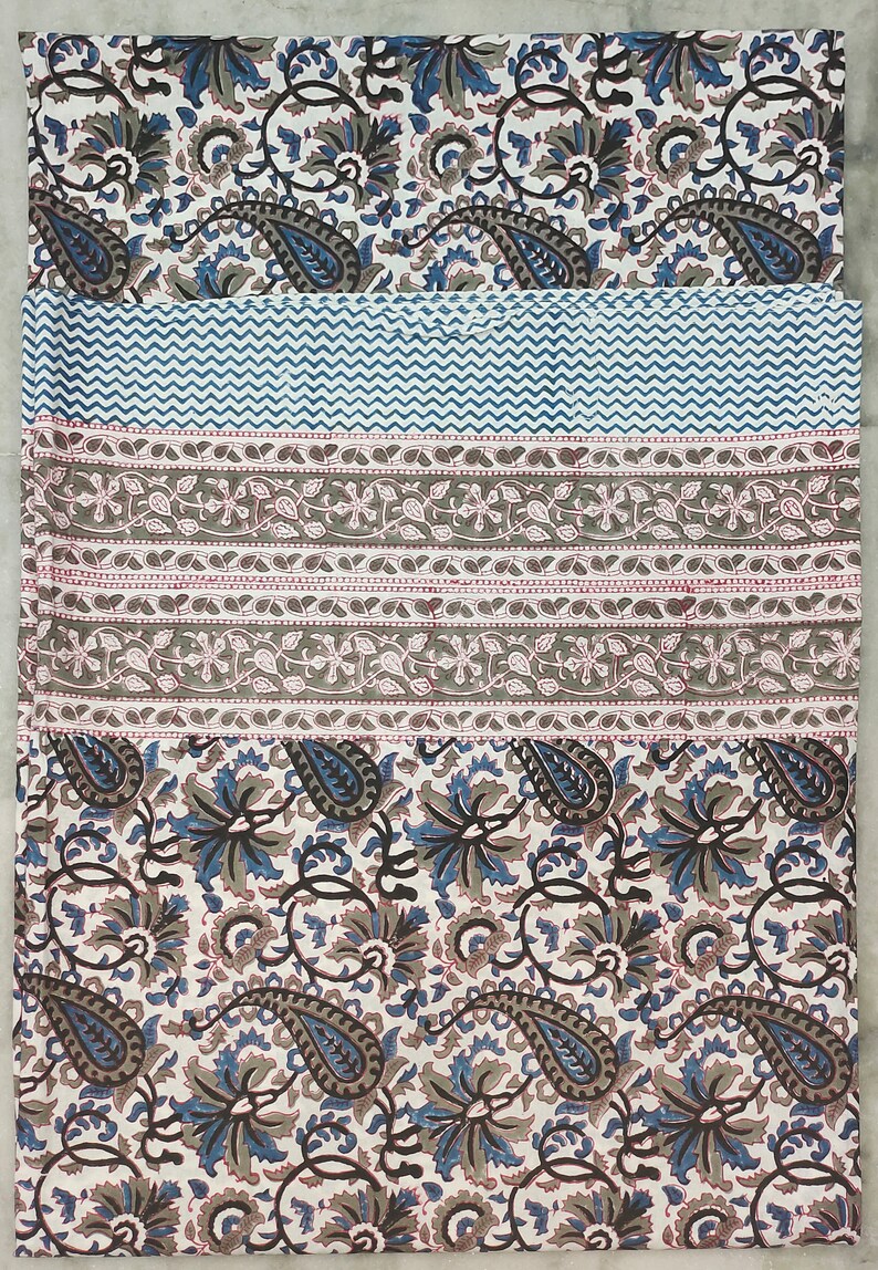 Indian Print Hand Block Printed Duvet Cover Jaipuri Printed Duvet Cover ...