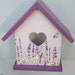 Bird House, Bird Box, Decoupaged Bird House, Garden Decorative Bird ...